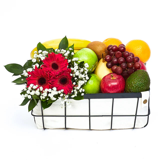 Colours of Happiness – Vibrant Fruit Hamper | Far East Flora ...