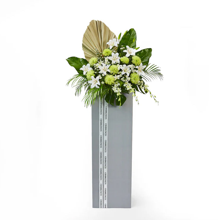 Sympathy Flower Stand - Infinite Grace – FarEastFlora.com.my