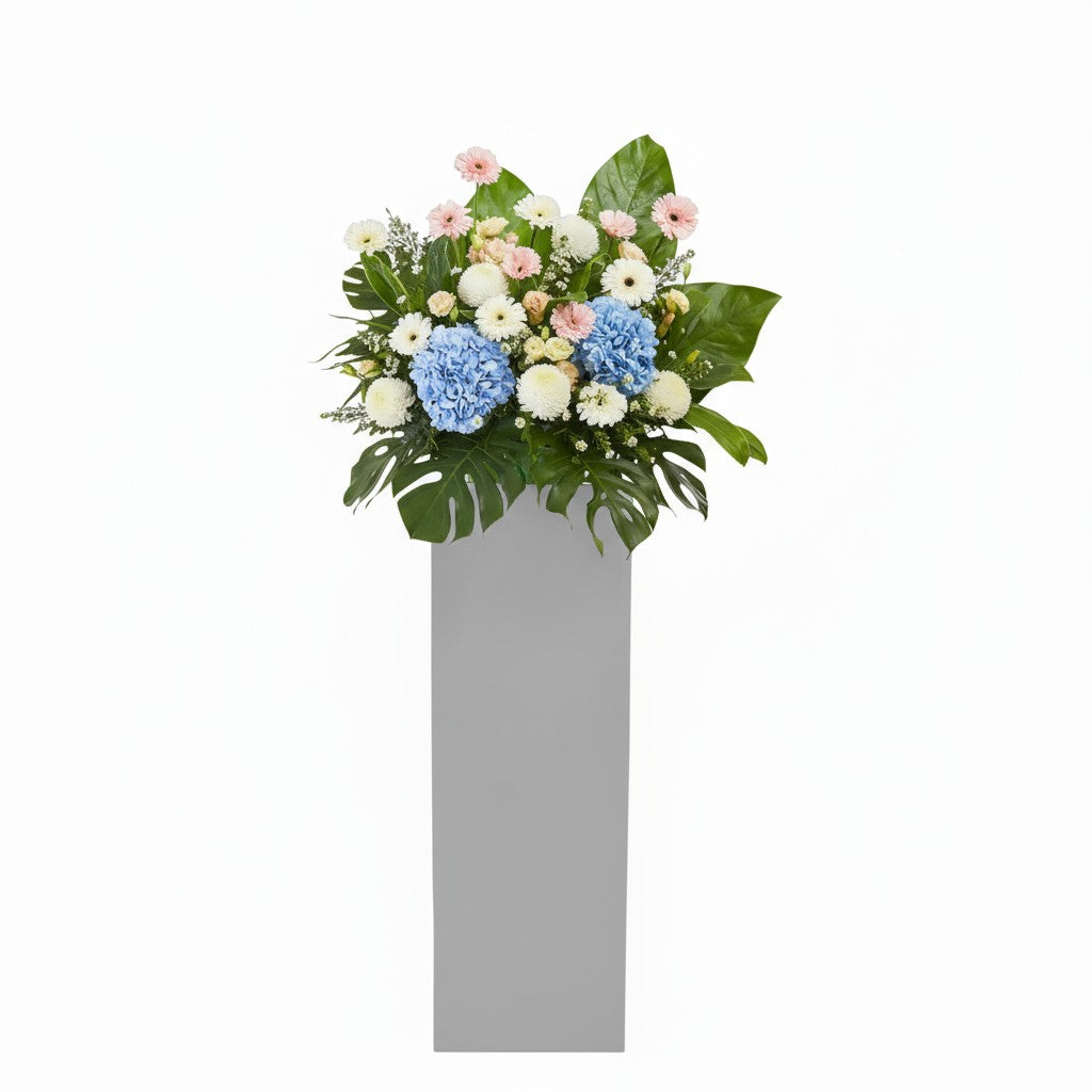 Sympathy Flower Stand – Peaceful Memories | FarEastFlora.com ...