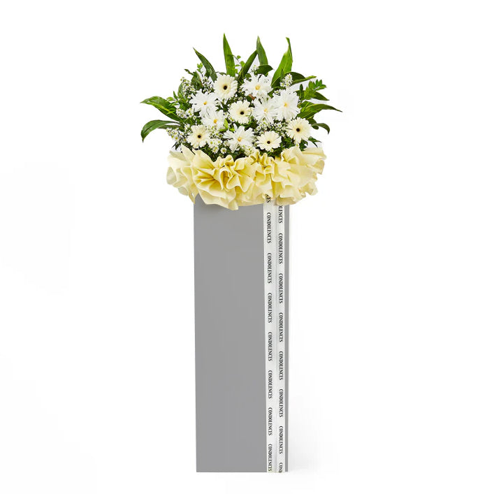 Sympathy Flower Stand - Gentle Legacy – FarEastFlora.com.my